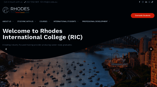 ric.edu.au - Rhodes International College |... - Ric