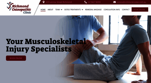 Richmond Au Richmond Osteopathic Clinic Richmond Osteo