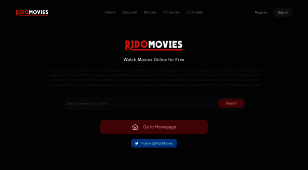 ridomovies.tv - Watch Free Online HD Movies | ... - Rido Movies