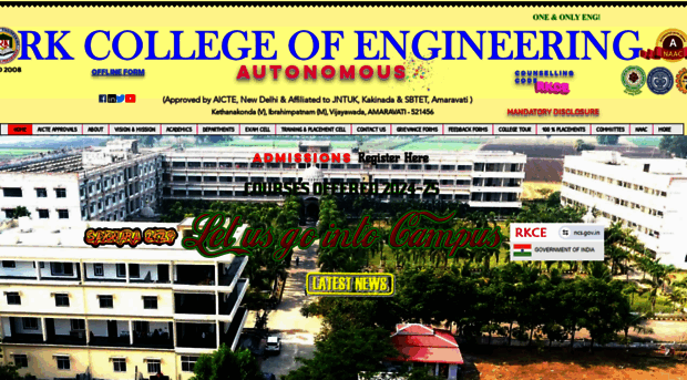 rkce.ac.in - Home | RK College of Engineeri... - RK Ce