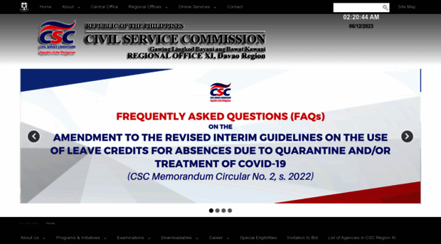 ro11.csc.gov.ph - Civil Service Commission - The... - Ro 11 Csc