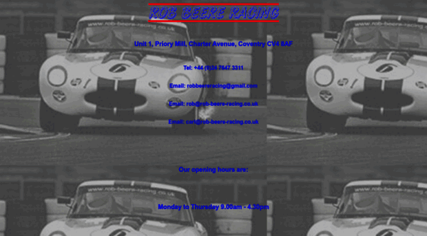 rob-beere-racing.co.uk - Rob Beere Racing: Performance ... - Rob Beere ...
