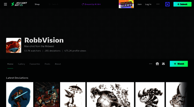 robbvision.deviantart.com - RobbVision User Profile | Devi... - Robb Vision Deviant Art