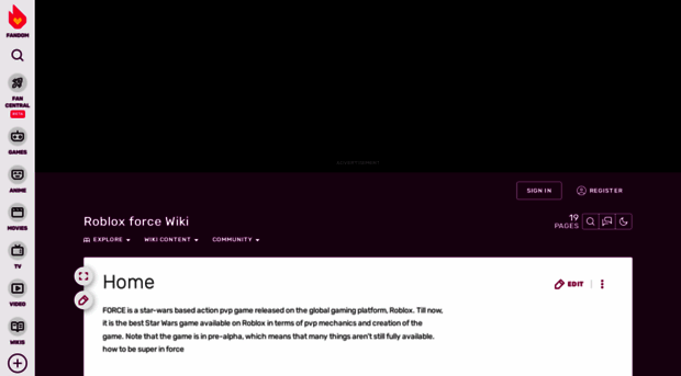 roblox-force.fandom.com - Roblox force Wiki | Fandom - Roblox Force Fandom