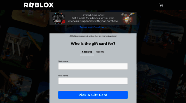 roblox.cashstar.com - Roblox Gift Cards by CashStar - Roblox Cash Star