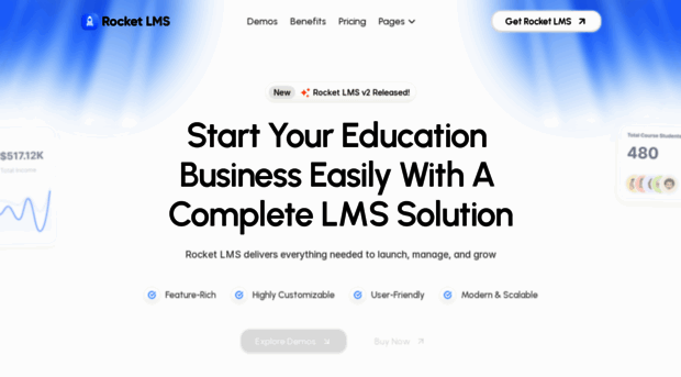 rocketlms.framer.website - Rocket LMS | Fully-featured LM... - Rocket ...