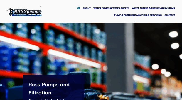 rosspumps.co.nz - Water Pumps & Filtration Hamil... - Ross Pumps