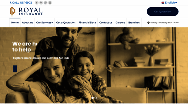 royalinsurance.com.eg - Royal Insurance – Unlimited Tr... - Royal Insurance