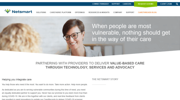 rsaselfservice.netsmartcloud.com - Delivering Value Based Care Th... - Rsaselfservice Netsmart Cloud