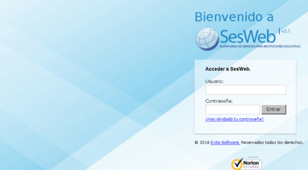 s2.sesweb.mx - SesWeb v3.1 - Login - S 2 Ses Web