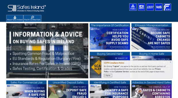 safesireland.ie - Safes Ireland™ - Safes, Advice... - Safes Ireland