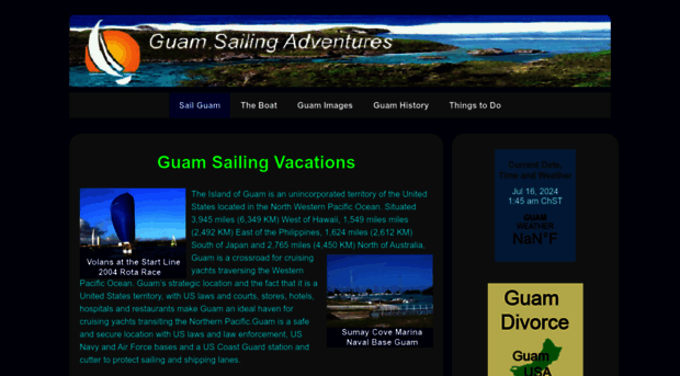 sailguam.com - Guam Sailing- Sunny skies, war... - Sail Guam