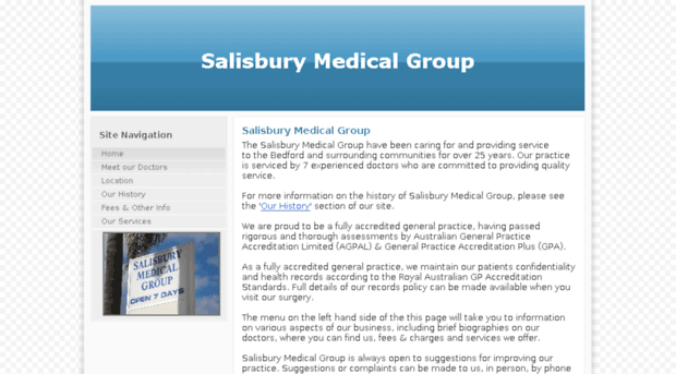 salisburymed.com.au - Salisbury Medical Group - Salisbury Med