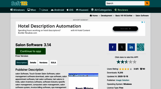 salon-software.soft112.com - Salon Software 3.14 Free Downl... - Salon ...