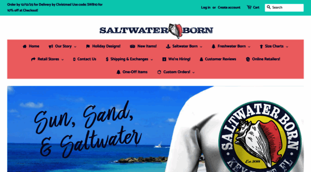 saltwaterborn.com - Saltwater Born- Gear for all w... - Saltwater Born
