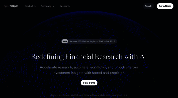 samaya.ai - Home - Samaya