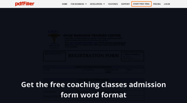 sample-computer-training-registration-form.pdffiller.com - Unusual ...