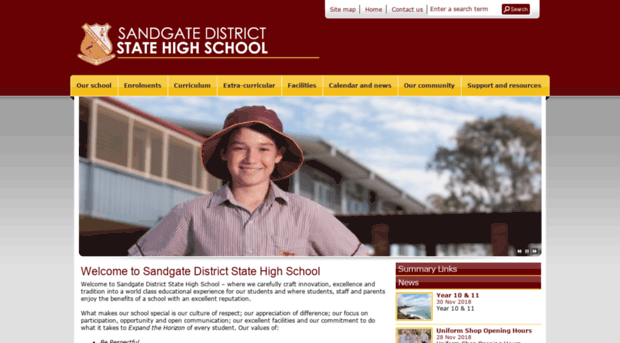 sanddistshs.eq.edu.au - Sandgate District State High S... - Sanddistshs Eq