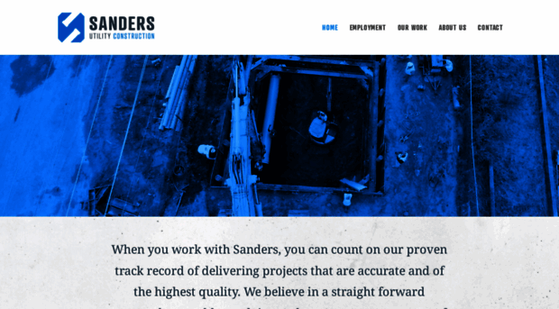 sandersutility.com - Sanders Utility Construction |... - Sanders Utility