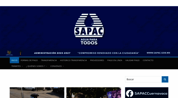 sapac.gob.mx - .: S A P A C :. – Sistema de A... - S A P C