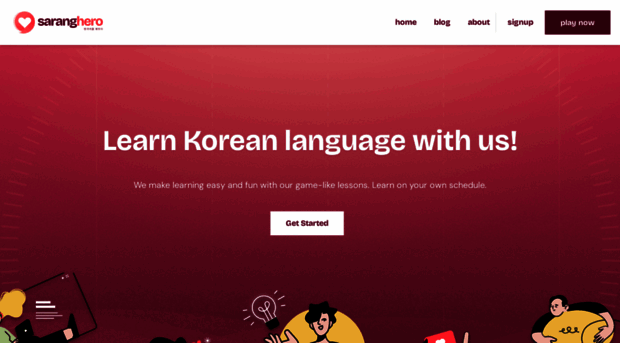 saranghero.com - Saranghero - Learn Korean Lang... - Saranghero
