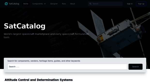 satcatalog.com - Home | SatCatalog - Sat Catalog
