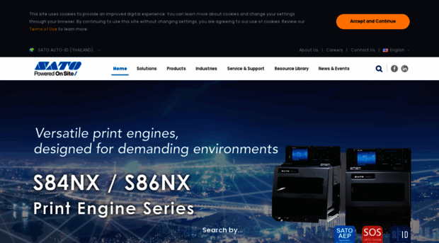 satothailand.co.th - SATO Thailand Barcode Printer ... - SATO Thailand