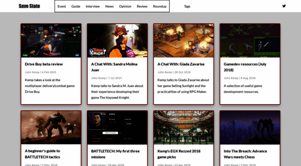 savestate.co.uk - Save State - Save State