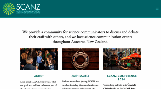 scanz.co.nz - SCANZ - Science Communicators ... - SCANZ