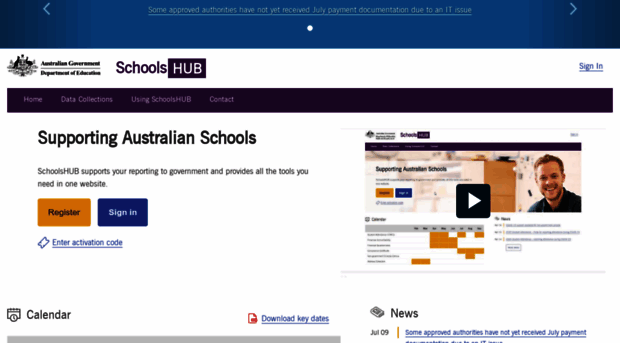 schools.education.gov.au - Home · SchoolsHub Portal - Schools Education Gov