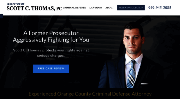 scottcthomaslaw.com - Orange County CA Criminal Defe... - Scott C ...