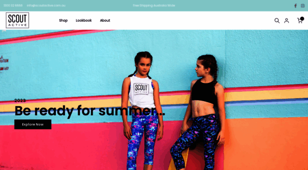 scoutactive.com.au - Activewear For Girls – Scout A... - Scout Active