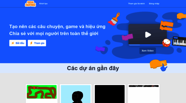 scratch.ohstem.vn - Open Scratch - Nền tảng lập tr... - Scratch Oh STEM