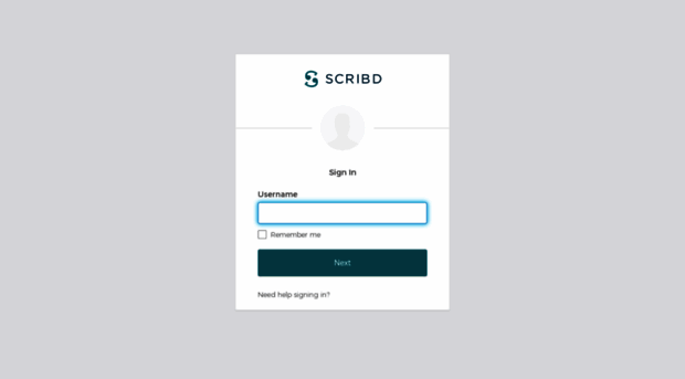 scribd.okta.com - Scribd - Sign In - Scribd Okta