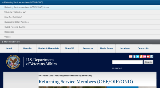seamlesstransition.va.gov - Returning Service Members (OEF ...