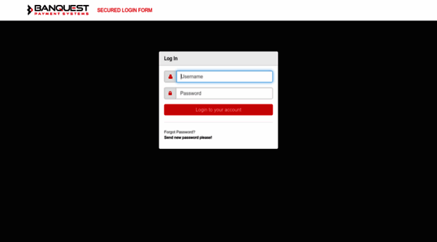 secure.banquest.cc - Banquest Payment Systems Login - Secure Banquest