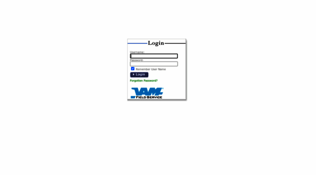 secure.vamfieldservice.com - VAM Field Service Portal - Log... - Secure ...