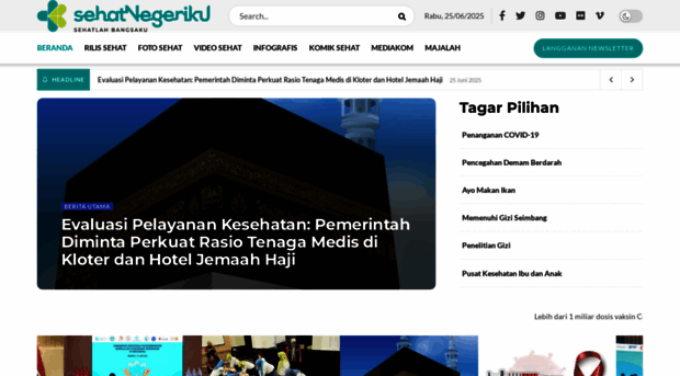 sehatnegeriku.kemkes.go.id - Sehat Negeriku – Portal Berita... - Sehat ...