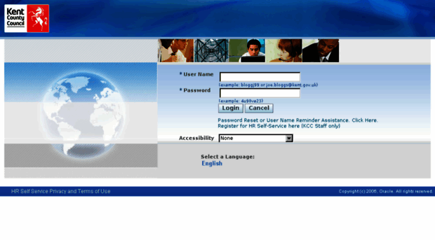 selfservice.kent.gov.uk - Login - Selfservice Kent