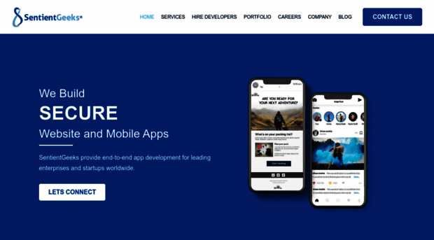 sentientgeeks.com - Custom Software Development Co... - Sentient Geeks