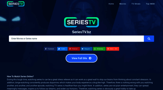 seriestv.bz - Watch TV Series Online, Watch ... - Series TV