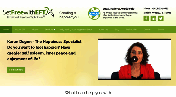 setfree.co.nz - Emotional Freedom Techniques -... - Setfree