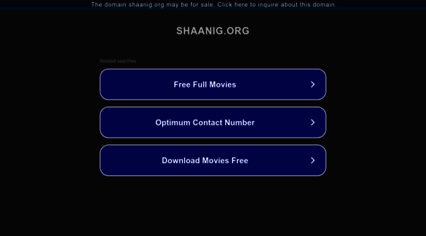 shaanig.org - Shaanig
