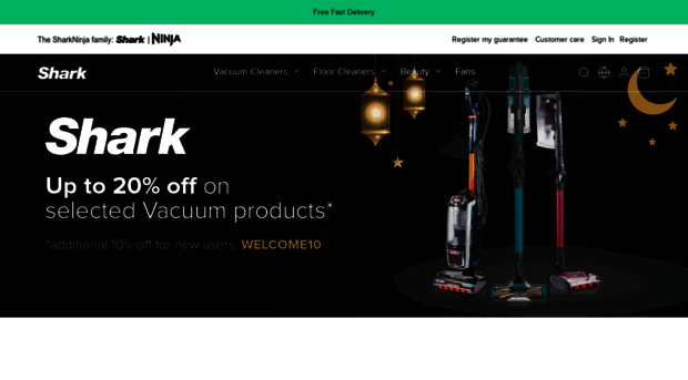 sharkclean.ae - Shark Home & Beauty – Official... - Shark Clean