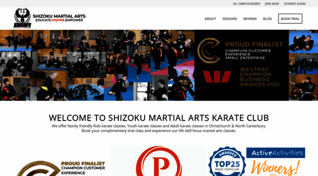 shizokumartialarts.co.nz - Martial Arts and Karate in Chr... - Shizoku ...