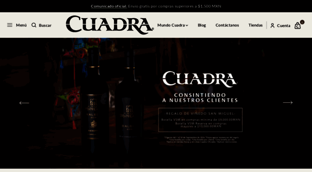 shop.cuadra.com.mx - Cuadra México - Shop Cuadra