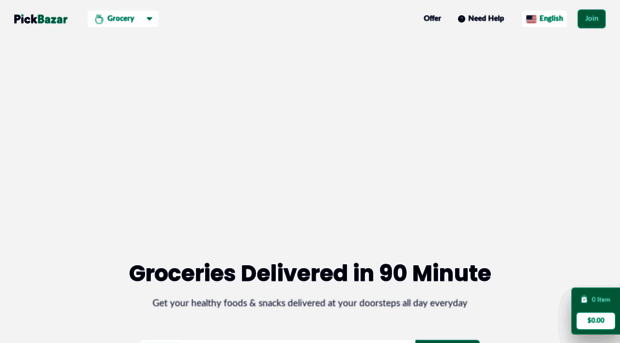 shop.redq.vercel.app - Grocery - PickBazar - Shop Redq Vercel