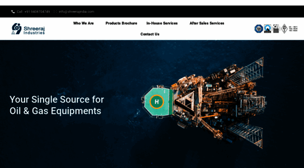 shreerajindia.com - Homepage - Shreeraj Industries - Shreeraj India