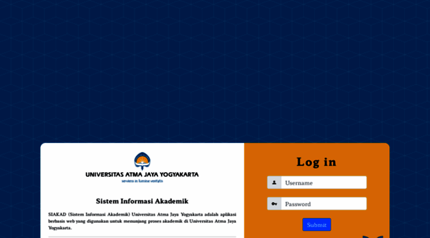 siakad.uajy.ac.id - SIAKAD | Login - SIAKAD Uajy