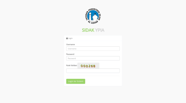 sidak.al-azhar.or.id - Login Sistem Data Kepegawaian ... - Sidak Al Azhar